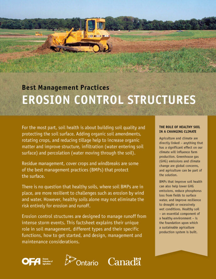 Rill Erosion – Best Management Practices