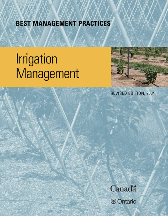 Irrigation Management – Best Management Practices