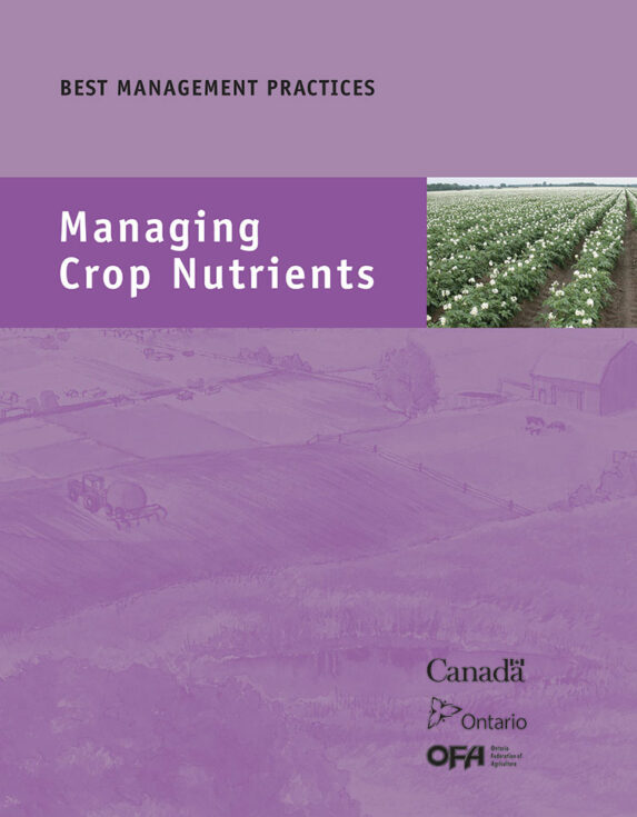 Managing Crop Nutrients – Best Management Practices